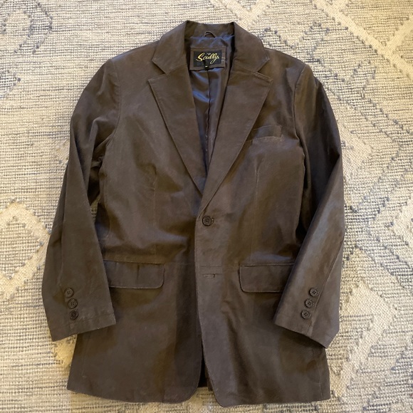 Scully | Suits & Blazers | Scully Rugged Rough Out Nubuck Suede Leather ...